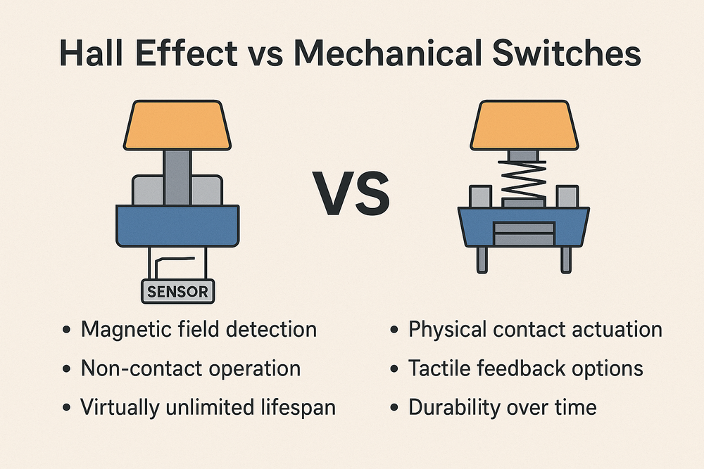 Hall Effect vs Mechanical Switches: Understanding the Key Differences ...