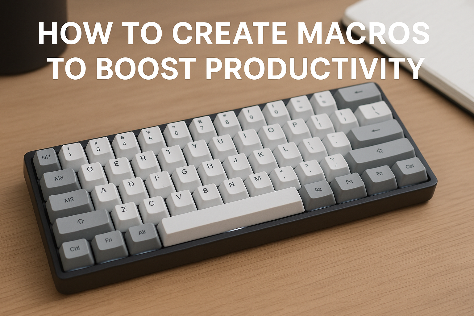 How to Create Macros to Boost Productivity – GlacierPCGaming.com