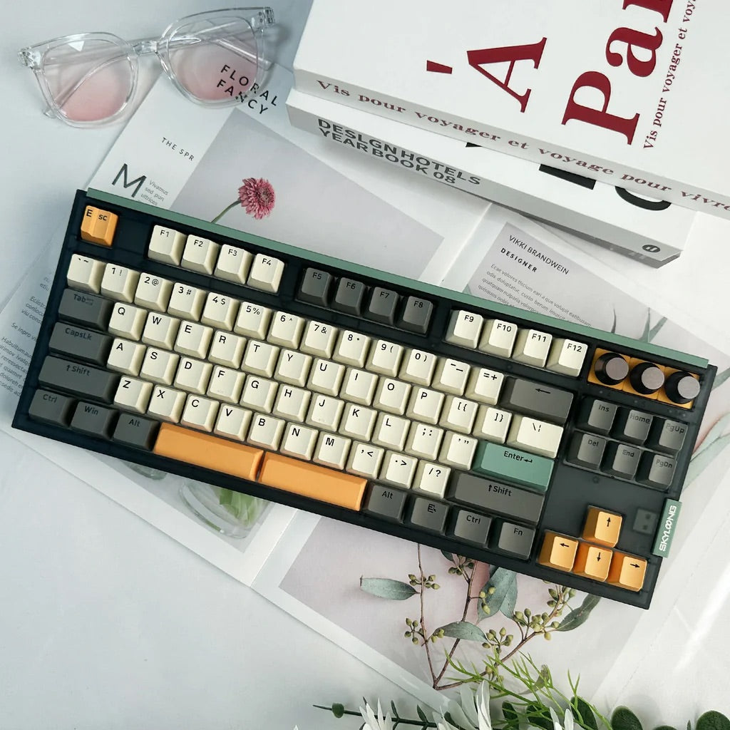 Glacier Skyloong GK87 Pro Wireless/Wired Mechanical Keyboard – Glacier ...