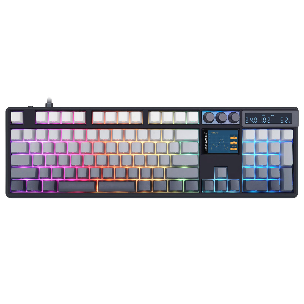 How to Set Up GK104 Pro Keyboard Display Screen Version 3.0 ...
